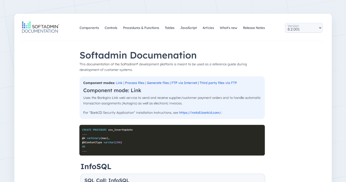 NewEdit | Softadmin® Documentation